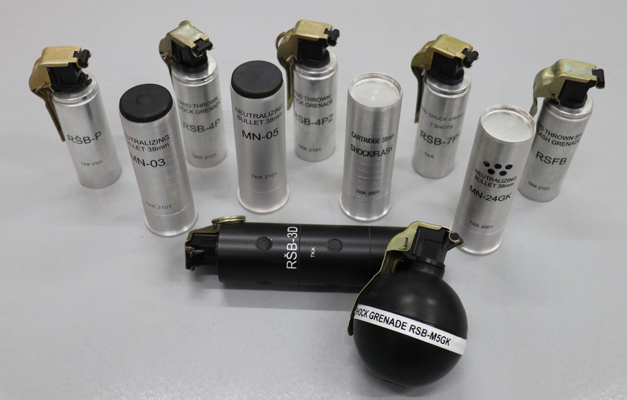 Pyrotechnic non-lethal devices - Trayal korporacija